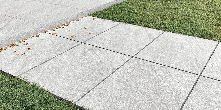 Grey Paving Slabs at Great Prices - riven surface